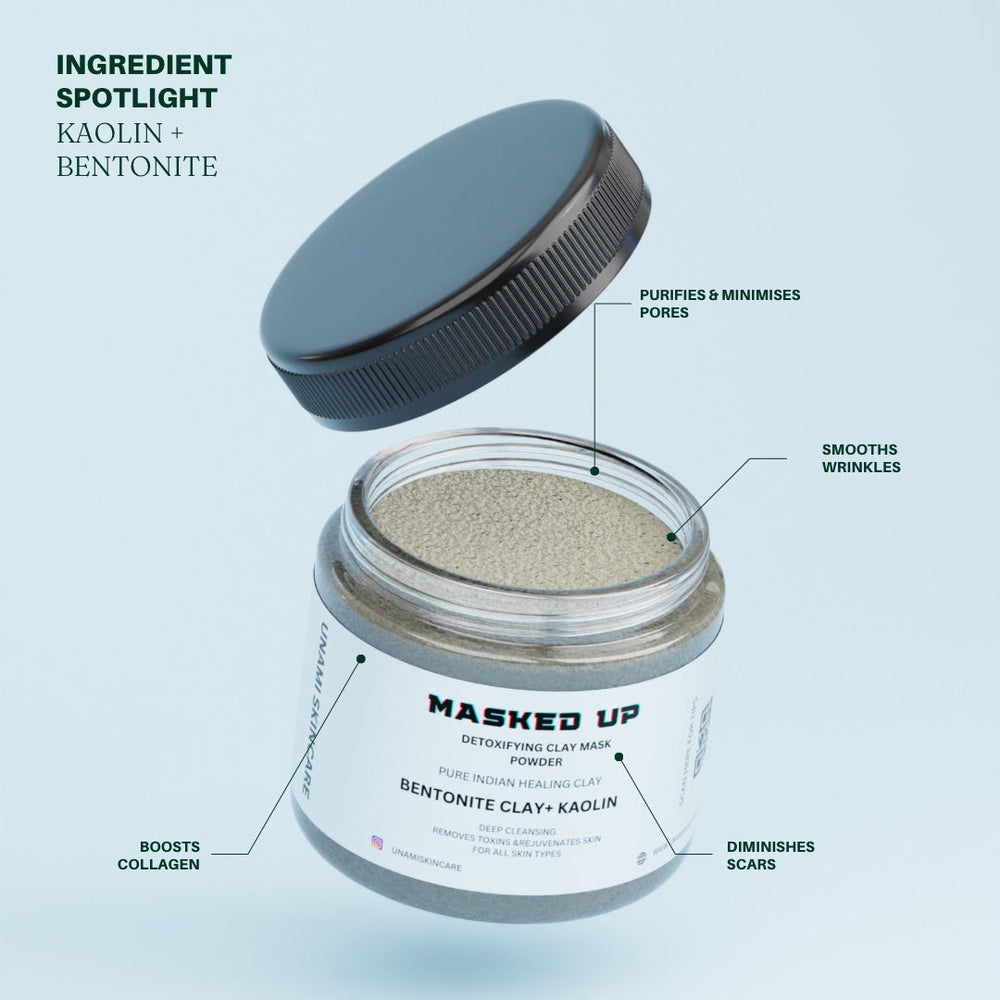Home Masked Up Clay Powdered Mask