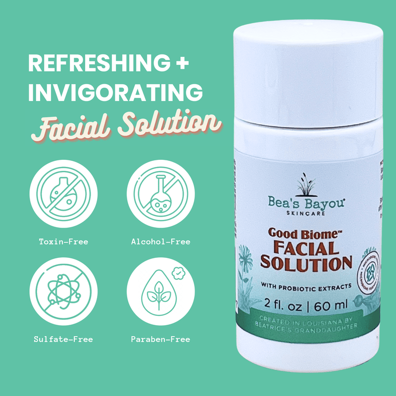 Home Good Biome Prebiotic AHA + BHA Face Solution - 2 Fl Oz