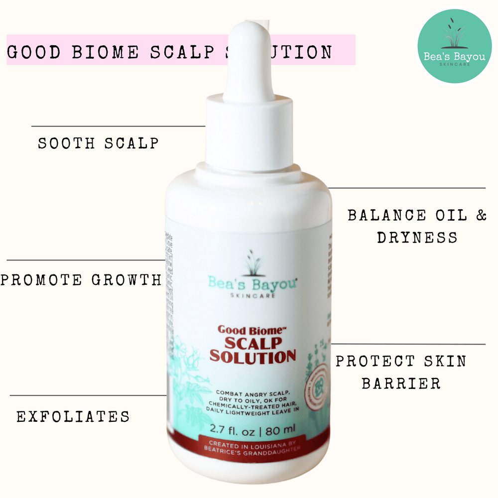 Home Good Biome Probiotic Scalp Relief Solution | Herbal Liquid Leave-On