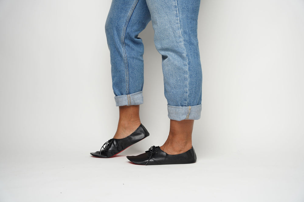 Home Oxford Style Rollable Flats